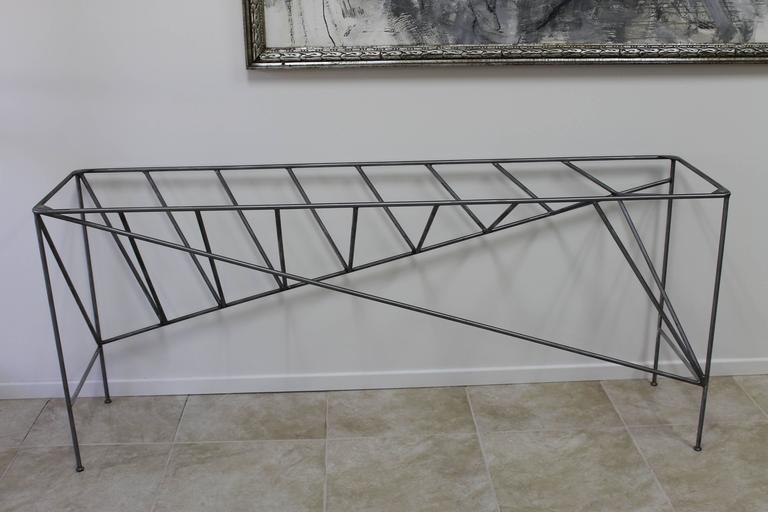 Studio Steel Console at 1stDibs
