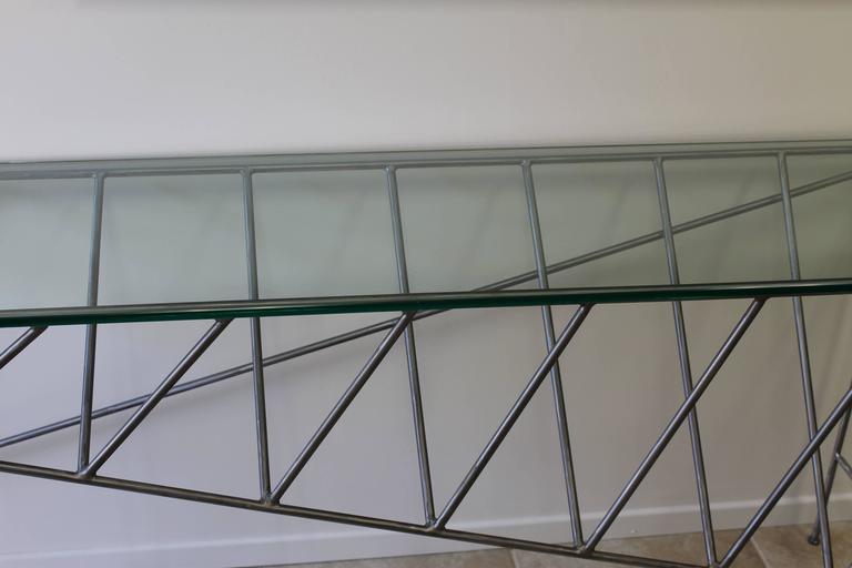 Studio Steel Console at 1stDibs
