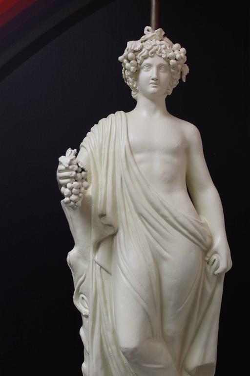 Bacchus, Roman God of Wine Lamp at 1stDibs