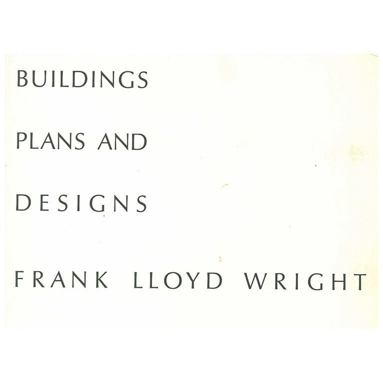 Frank Lloyd Wright: Architect Edited by Terence Riley, First Edition ...