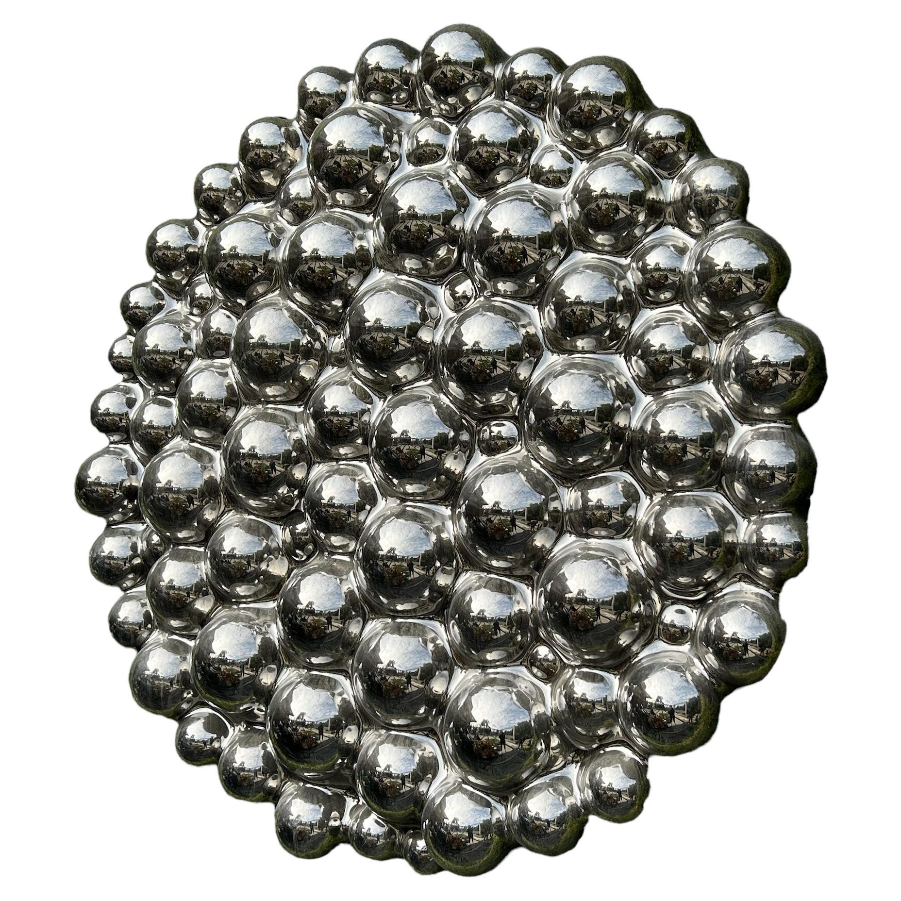 The "Spiral Mural" by Plus Object made of glass For Sale at 1stDibs