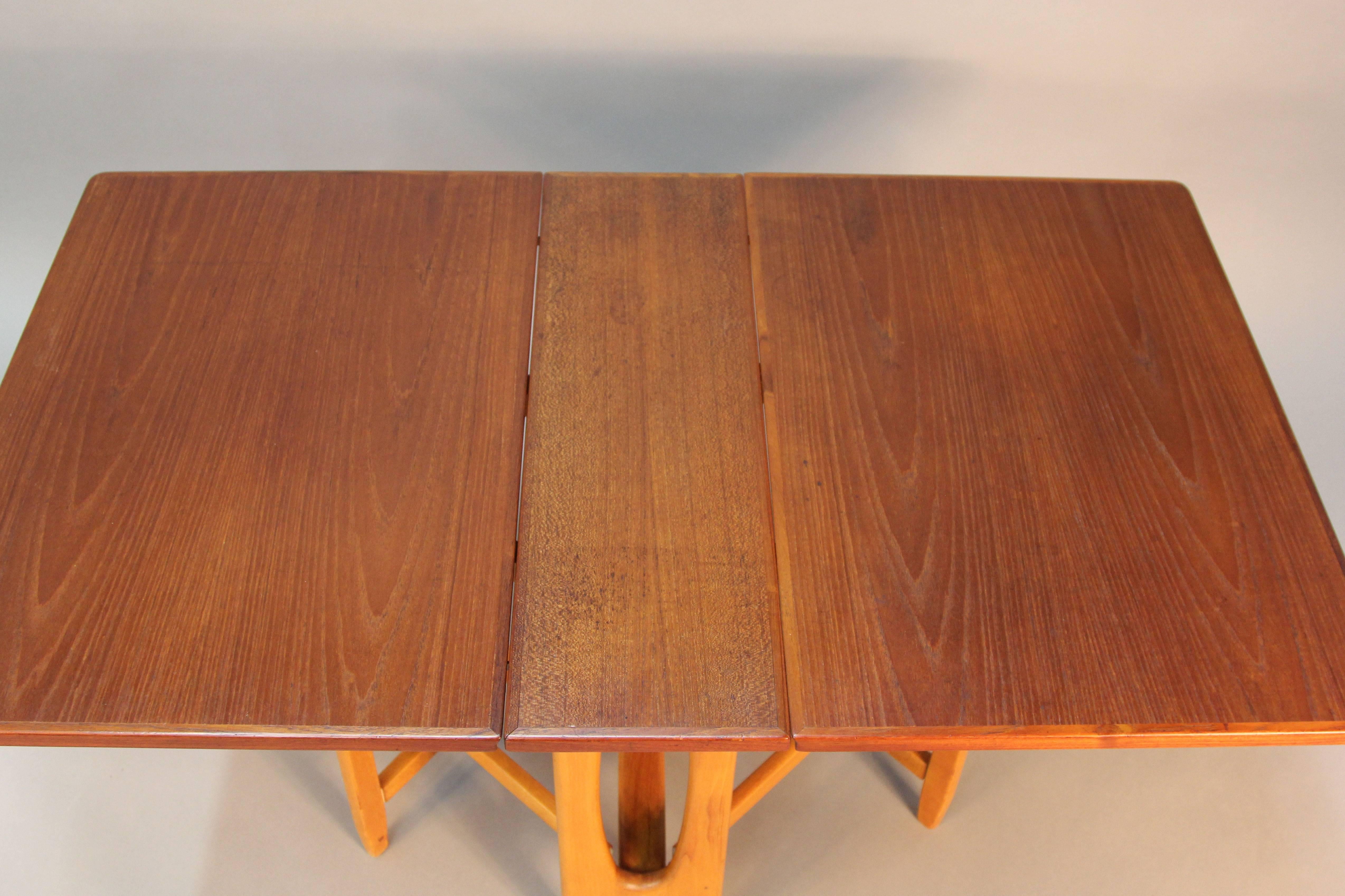 Scandinavian Drop Leaf Gateleg Table For Sale at 1stDibs | gate leg ...