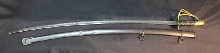 Set of Ten Authentic Civil War Swords at 1stDibs