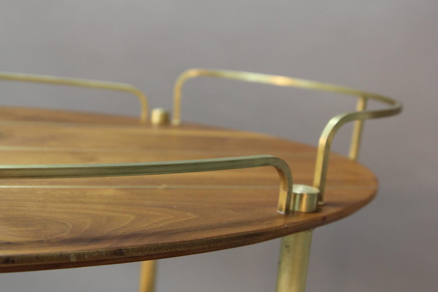 Vintage Mad Men Bar Cart For Sale at 1stdibs