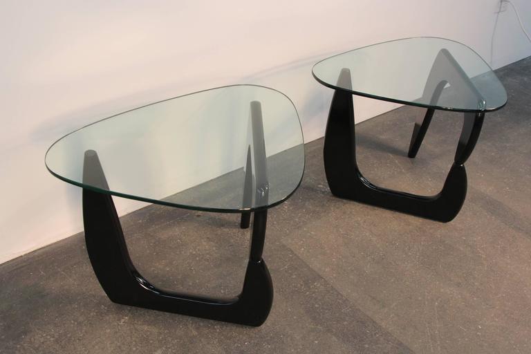 Pair of Noguchi Style Lacquered Side Tables at 1stDibs | noguchi side ...