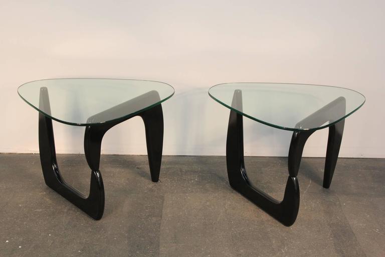 Pair of Noguchi Style Lacquered Side Tables at 1stDibs | noguchi side ...