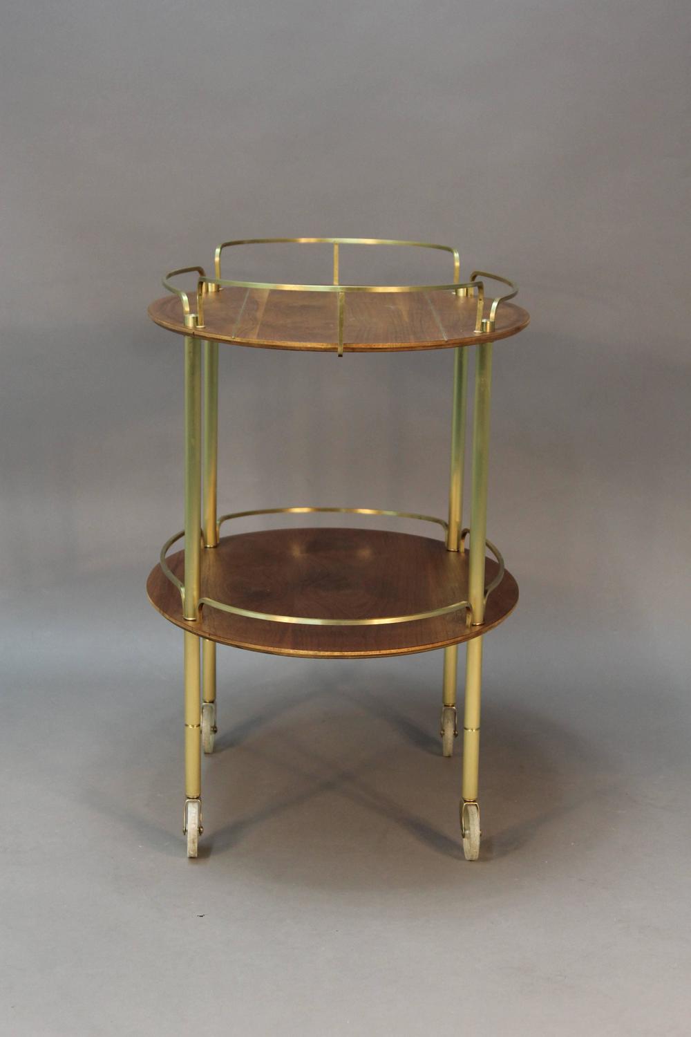 Vintage Mad Men Bar Cart For Sale at 1stdibs