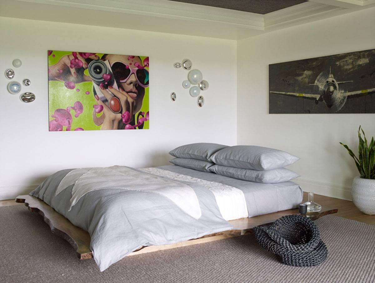 Live Edge Custom Platform King Bed For Sale at 1stDibs | live edge ...