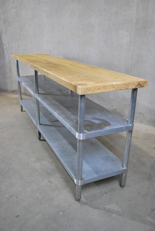 1960 Industrial Bakers Work Table at 1stDibs