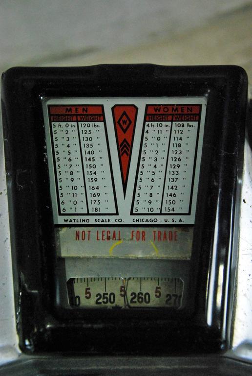 1930 Tom Thumb Coin-Operated Scale by Watling Scale at 1stDibs