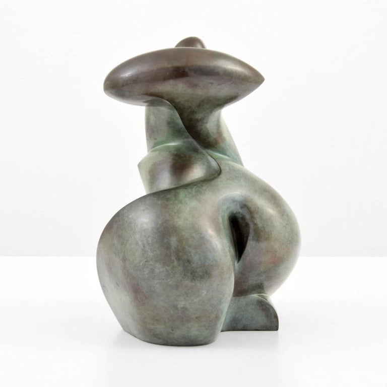 Large Dominique Polles Abstract Bronze Sculpture For Sale at 1stDibs ...