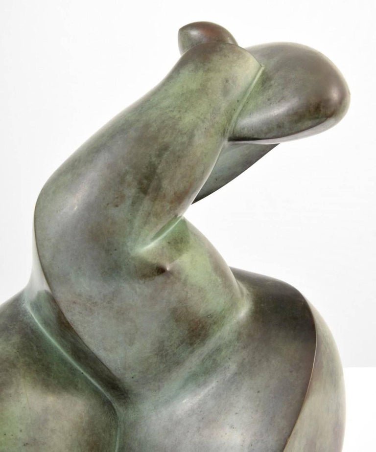 Large Dominique Polles Abstract Bronze Sculpture For Sale at 1stDibs ...