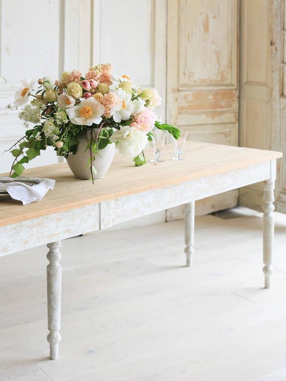 Antique Drapery Table at 1stDibs