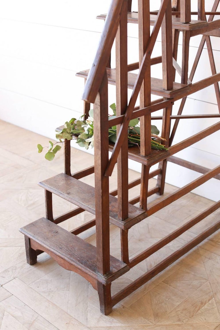 Antique Library Ladder, 1880 at 1stDibs