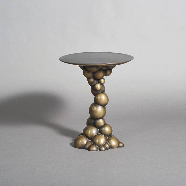 Erin Sullivan, Blackened Bronze Bubble Side Table, USA, 2015 For Sale ...