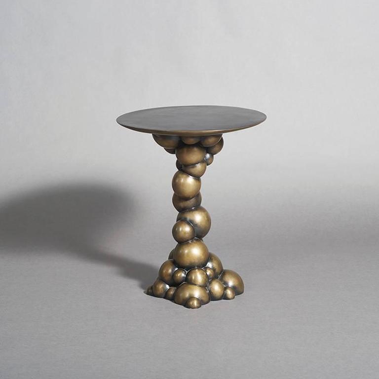 Erin Sullivan, Blackened Bronze Bubble Side Table, USA, 2015 For Sale ...