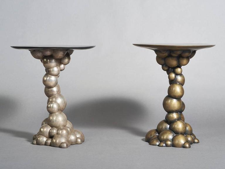 Erin Sullivan, Blackened Bronze Bubble Side Table, USA, 2015 For Sale ...