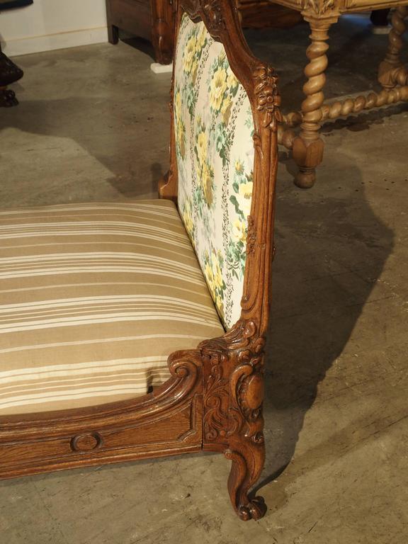 19th Century Carved Oak French Daybed at 1stDibs | carved daybed for sale