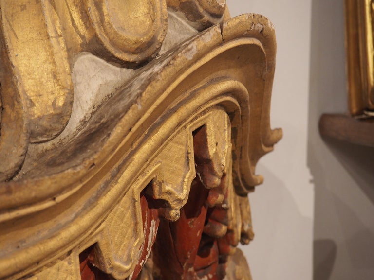 18th Century Polychromed Architectural Niche Façade from Italy For Sale ...