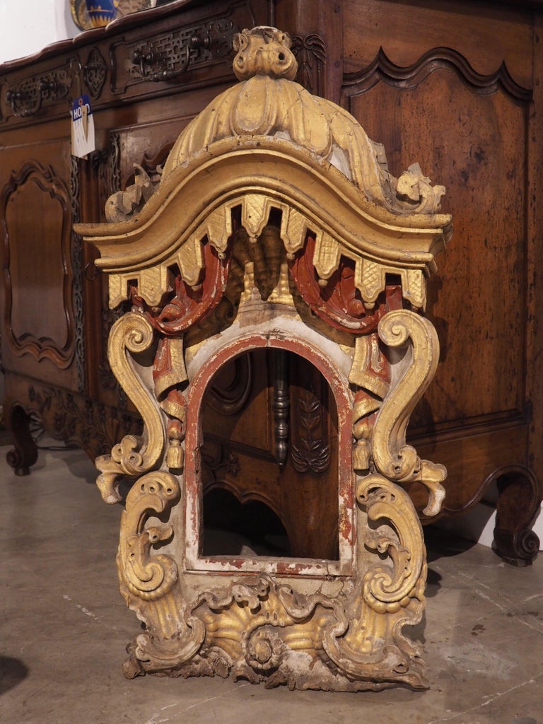 18th Century Polychromed Architectural Niche Façade from Italy For Sale ...