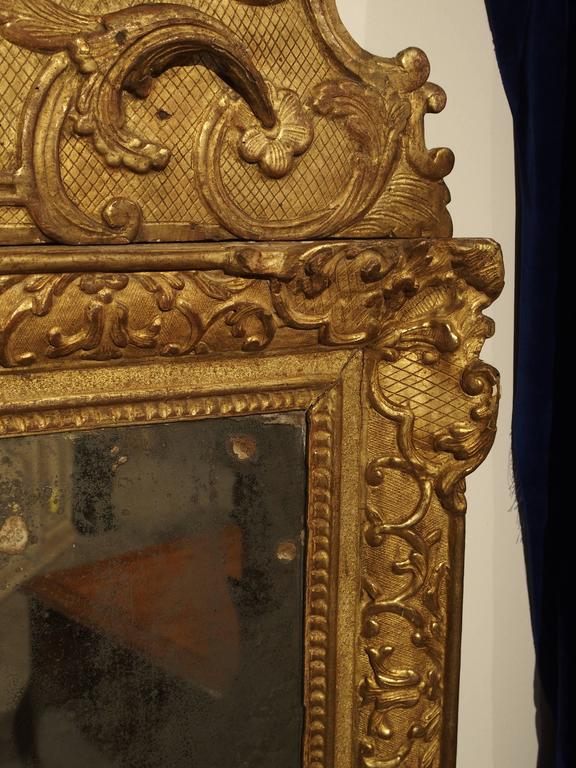 Period Louis XIV Giltwood Mirror, circa 1700, Provence at 1stDibs