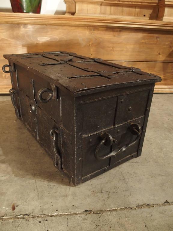 17th Century Iron Strongbox from a Ship at 1stDibs | 17th century strongbox