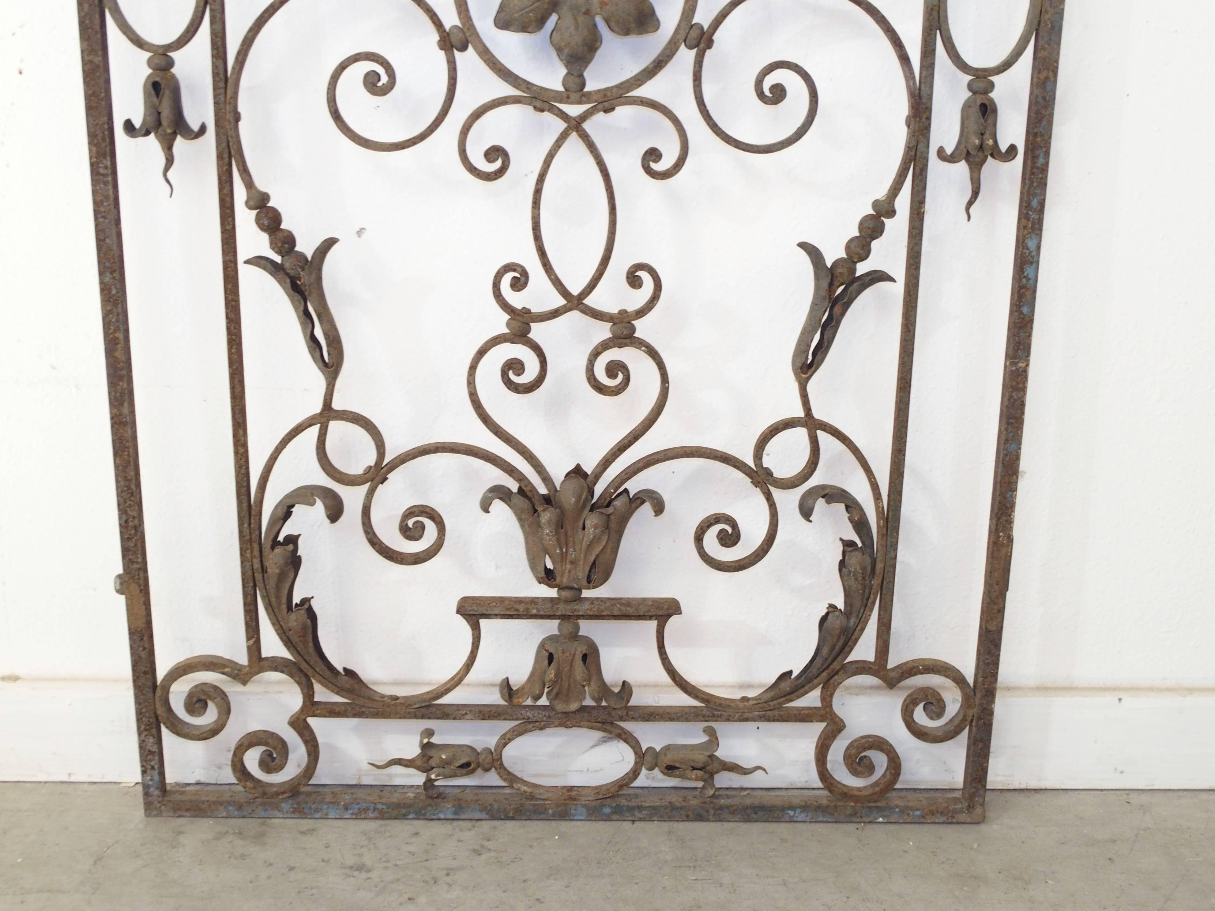Antique Iron Gate from France, 19th Century at 1stDibs