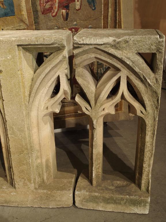 18th Century Carved Limestone Gothic Fragments from France at 1stDibs