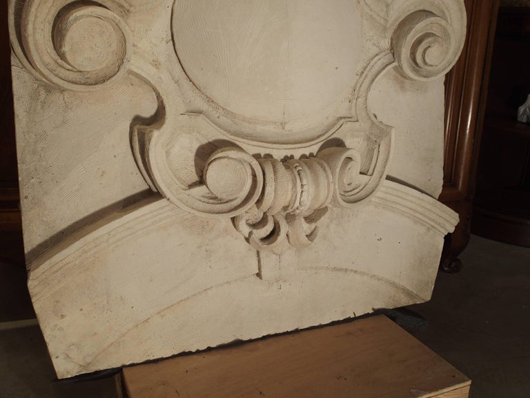 Large Architectural Plaster Relief from France, 19th Century at 1stDibs