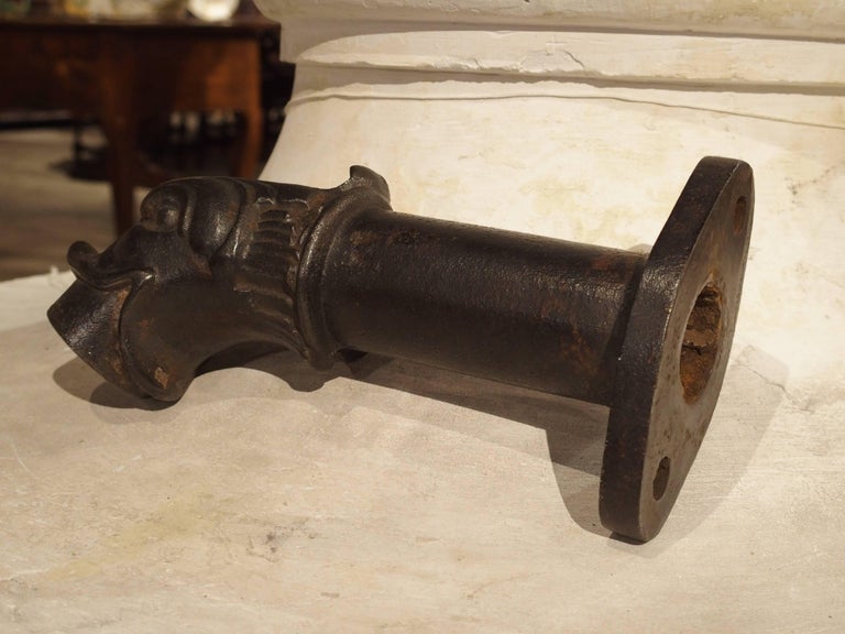 Antique French Cast Iron Dolphin Fountain Spout, circa 1910 at 1stDibs ...