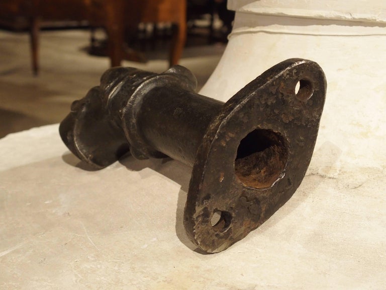Antique French Cast Iron Dolphin Fountain Spout, circa 1910 at 1stDibs