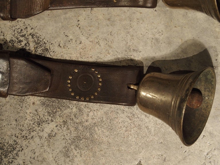 Pair of 19th Century French Cow Bells from the Massif Central at 1stDibs