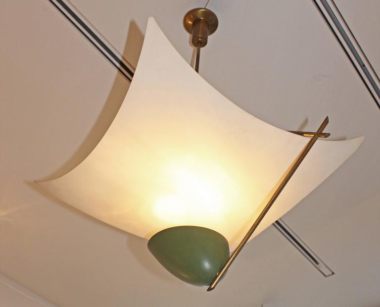 Rare 'Kite' Ceiling Light by Angelo Lelli at 1stDibs