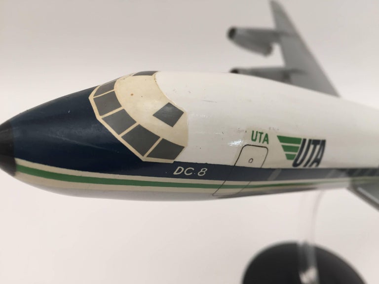 Collector Model Plane French Airline UTA Union de Transport Aeriens at ...