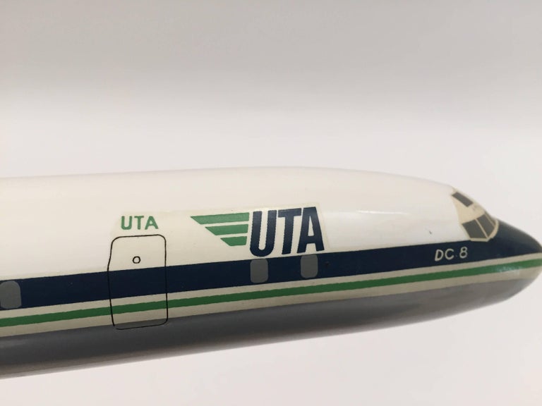 Collector Model Plane French Airline UTA Union de Transport Aeriens at ...
