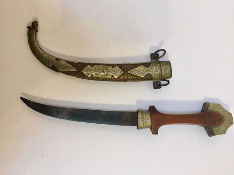 Moroccan Berber Khoumya Dagger For Sale at 1stdibs