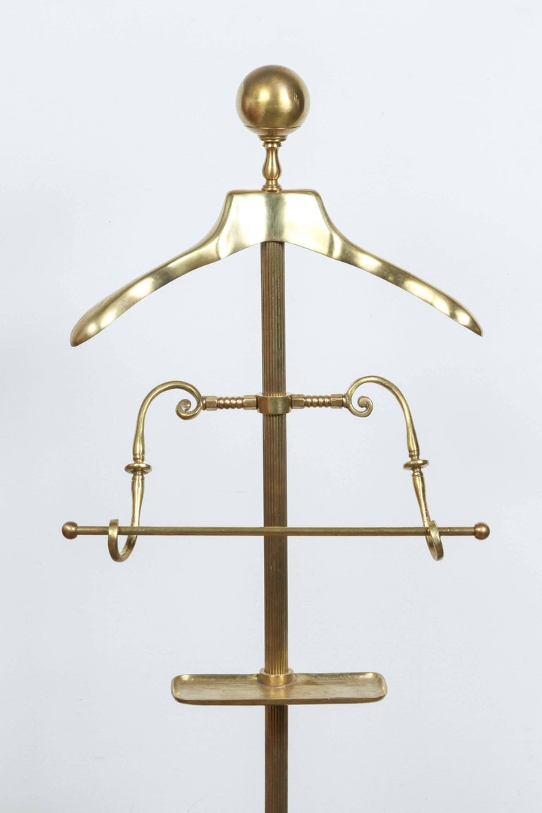 Master Craft Gentleman Polished Brass Valet 1960s by Glo-Mar Artworks ...