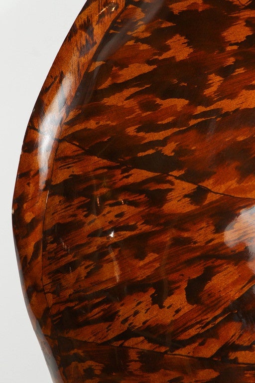 Large Faux Turtle Shell Mounted on Stand at 1stDibs