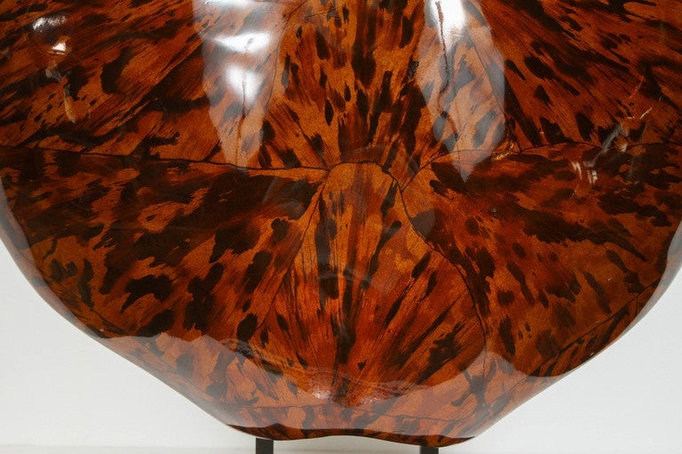 Large Faux Turtle Shell Mounted on Stand at 1stDibs