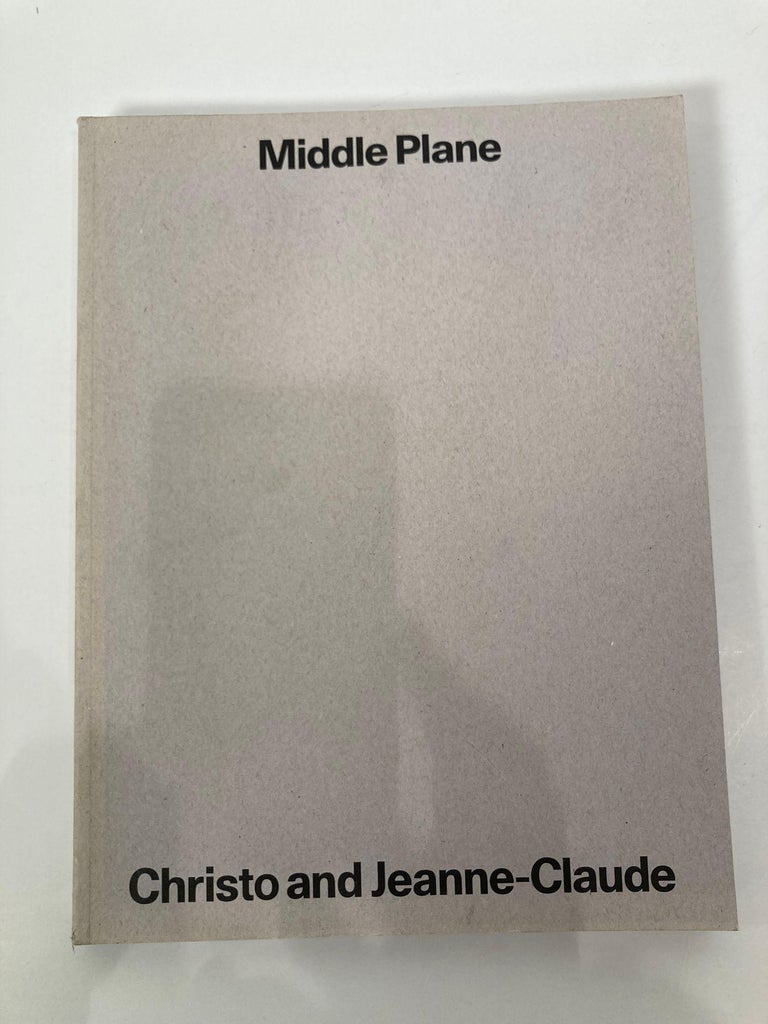Middle Plane Art Book Christo and Jeanne-Claude For Sale at 1stDibs
