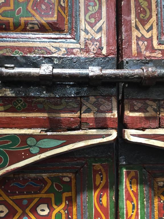 Moroccan Antique Double Door at 1stDibs