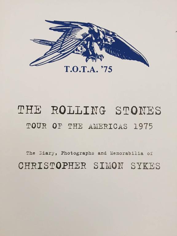 The Rolling Stones, Tour of the Americas 75, The Commander Collector ...