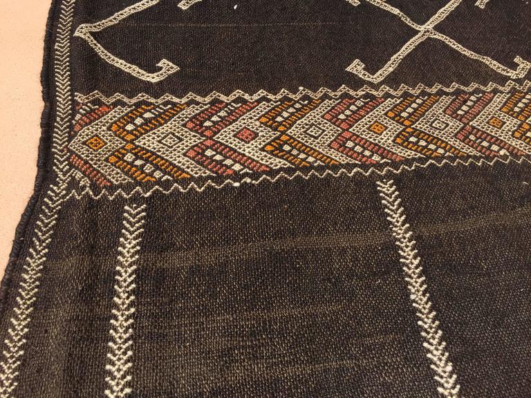 Vintage Moroccan African Nomadic Tribal Rug For Sale at 1stdibs