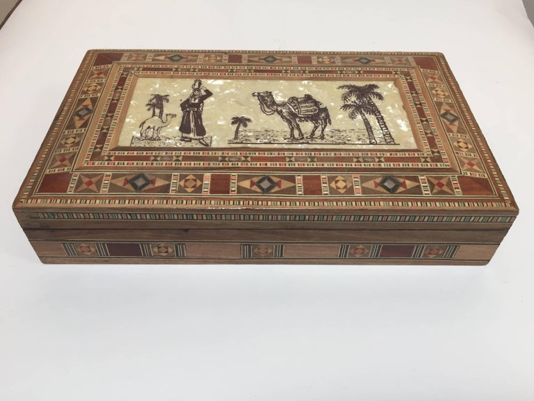 Middle Eastern Syrian Decorative Box at 1stDibs