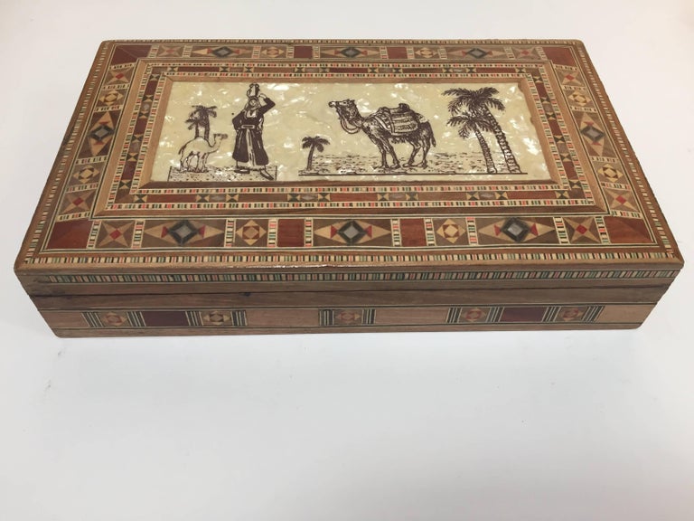Middle Eastern Syrian Decorative Box at 1stDibs