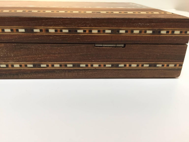 Large Decorative Syrian Box Inlay with Mother-of-Pearl at 1stDibs