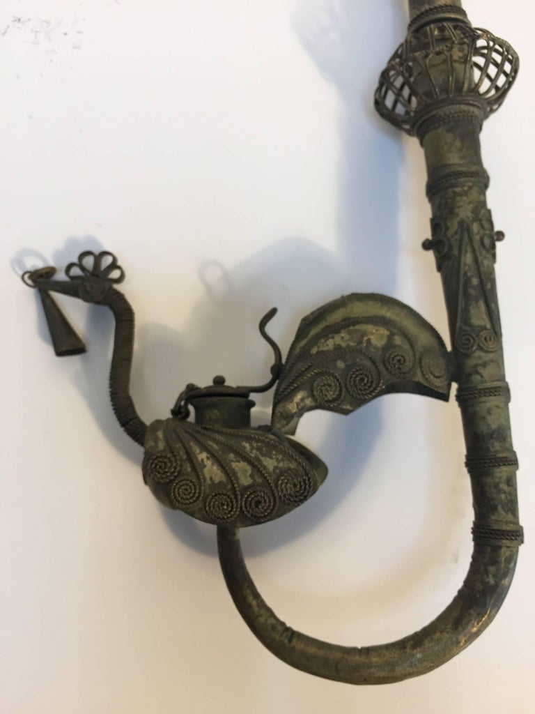 Asian Peacock Form Opium Pipe at 1stDibs