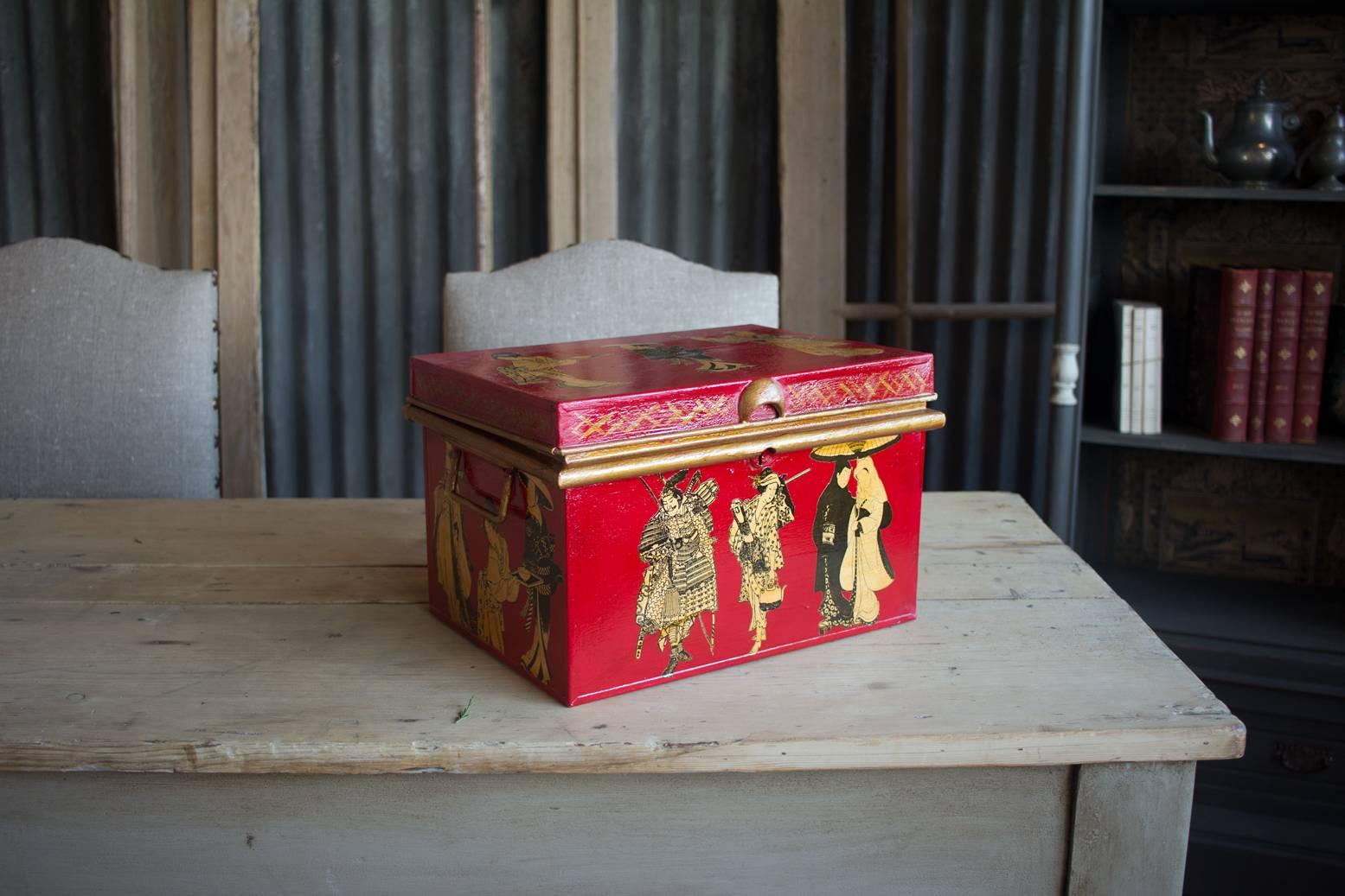 Antique English Deed Box at 1stDibs | antique deed boxes, vintage deed box