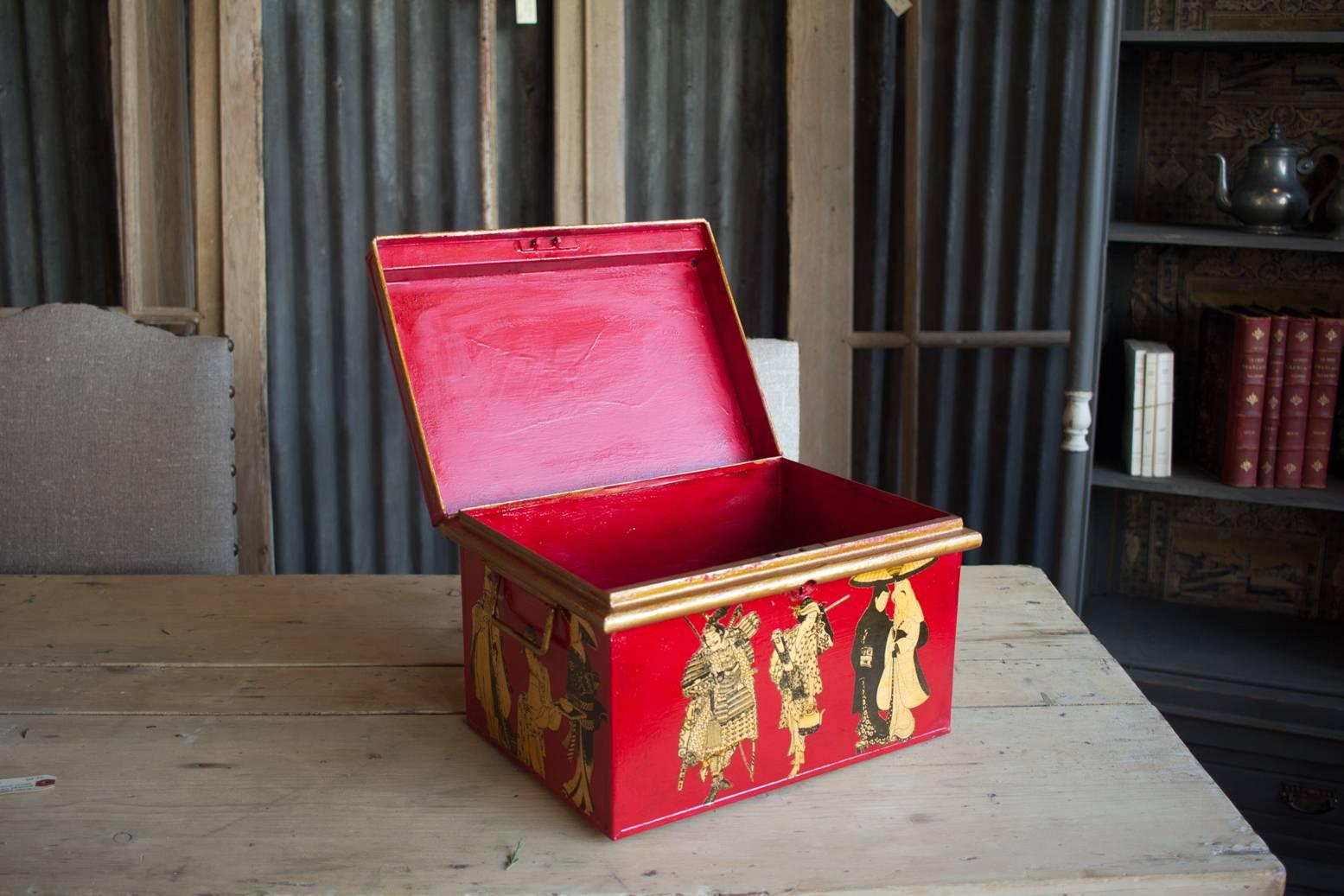 Antique English Deed Box at 1stDibs | antique deed boxes, vintage deed box