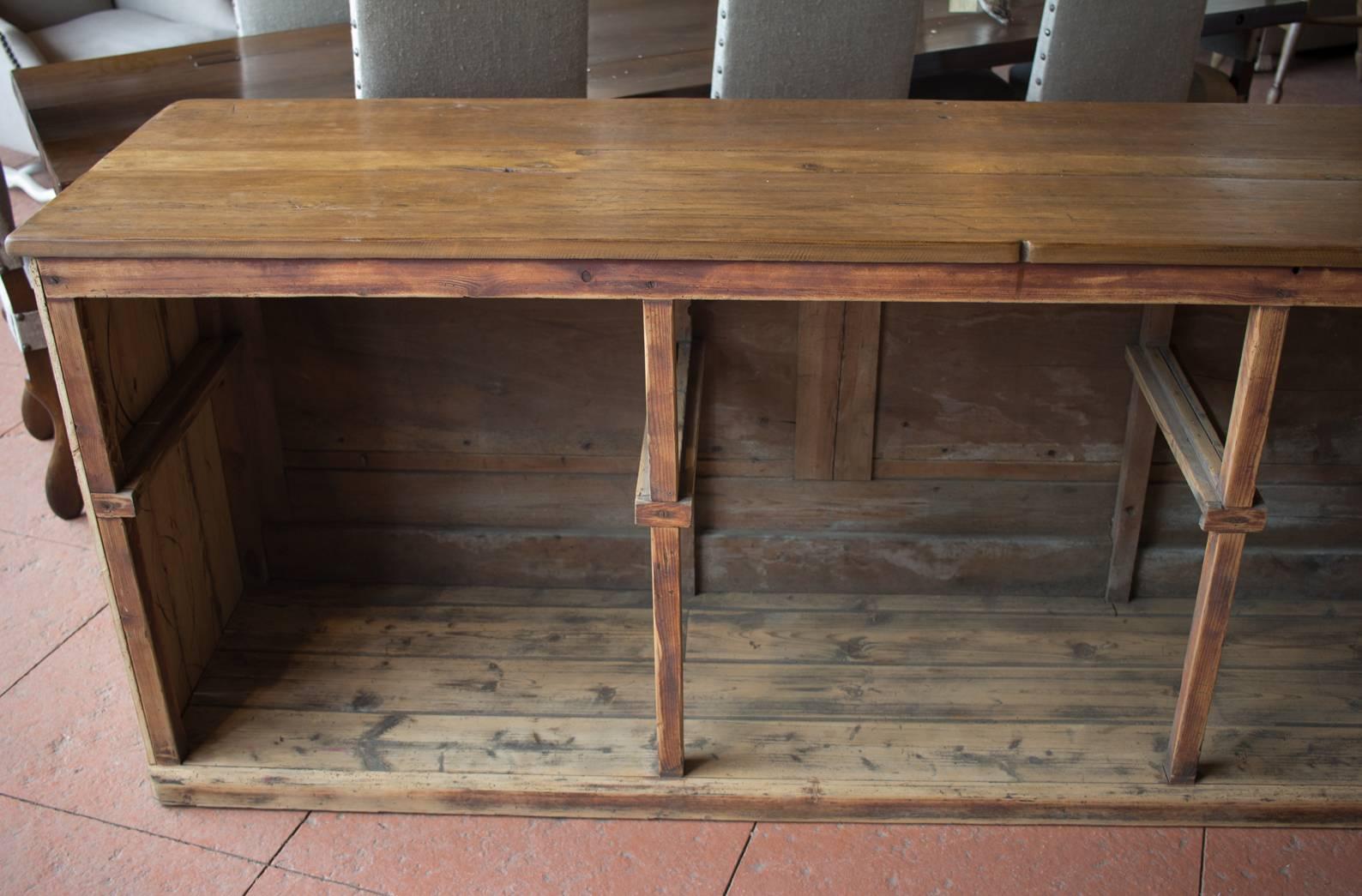 19th Century Welsh Pine Shop Counter at 1stDibs